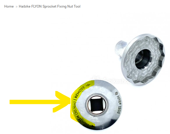 Flyon chainring removal. | EMTB Forums