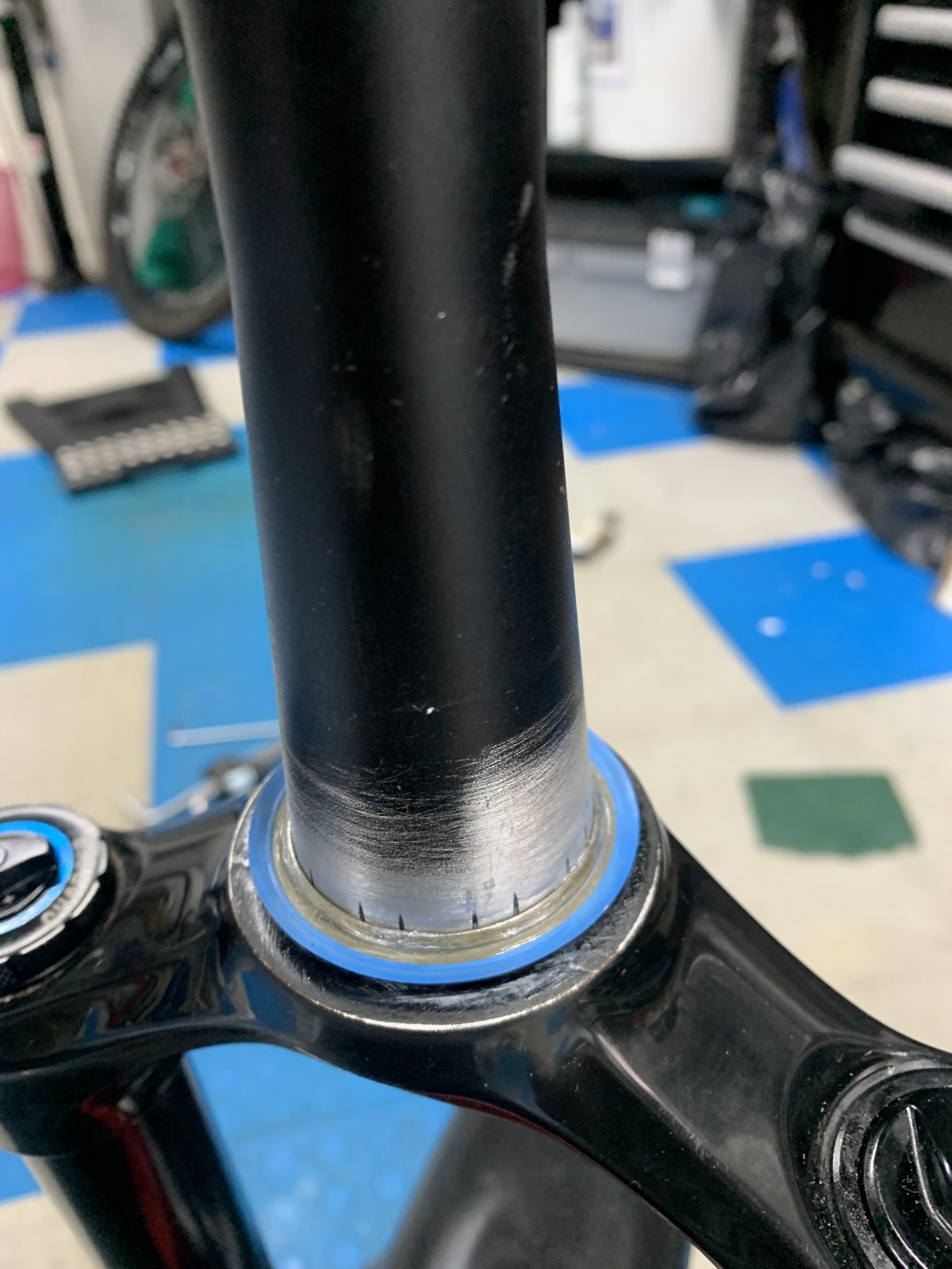 Removed acros lock block and fitted cane creek and 2021 debonair | EMTB ...