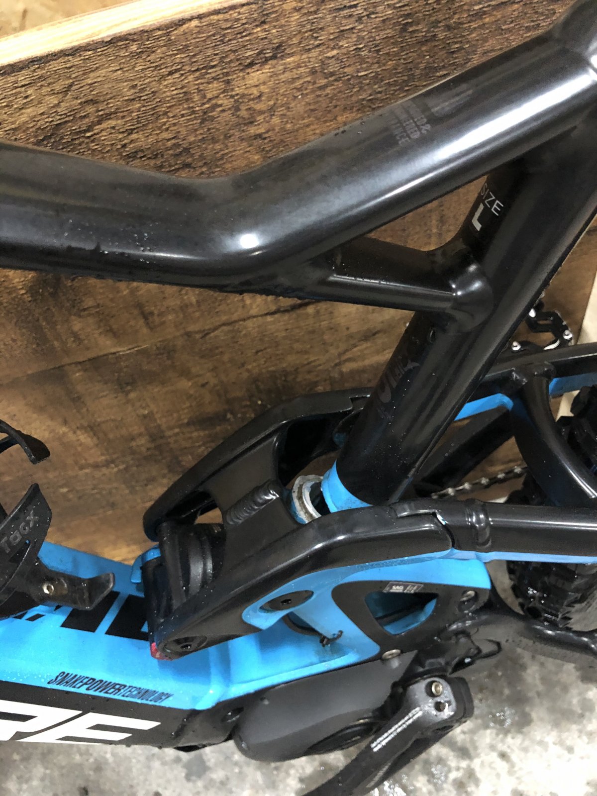 Snapped lappiere frame ?? | EMTB Forums