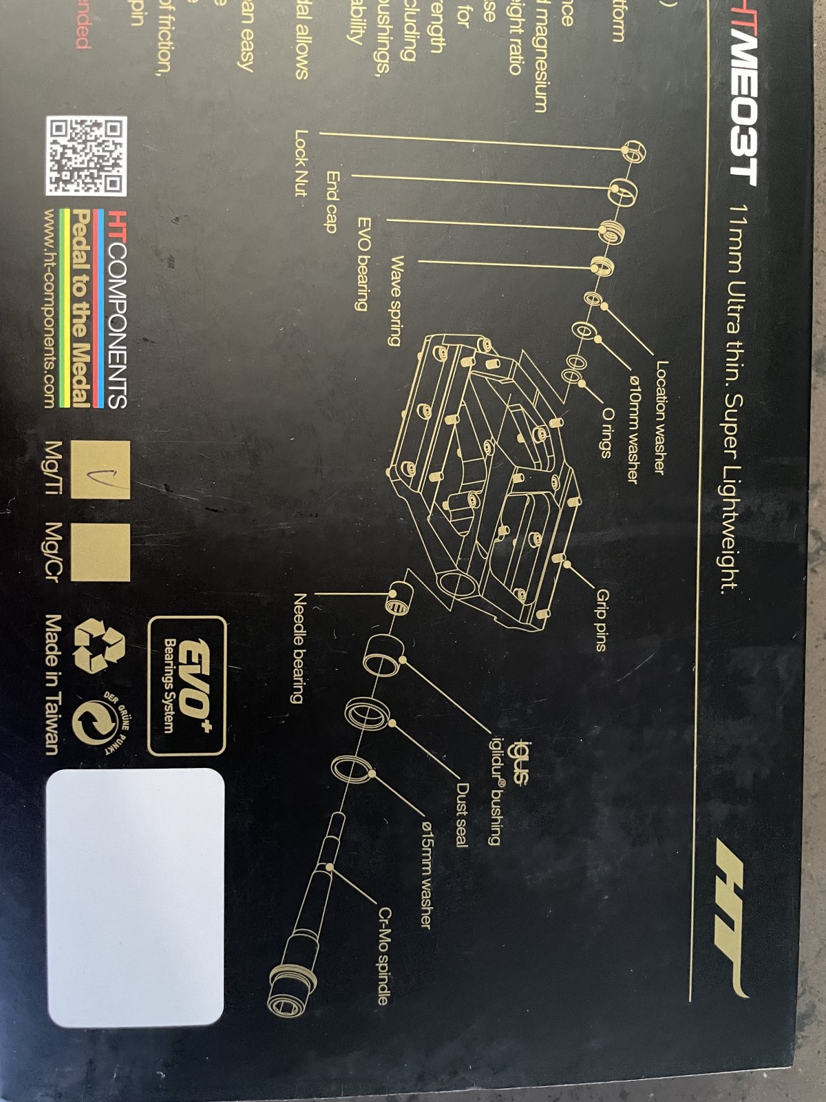 Rebuild HT pedals? | EMTB Forums