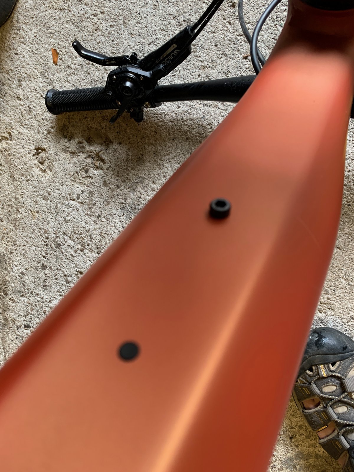 Small bolts on downtube | EMTB Forums