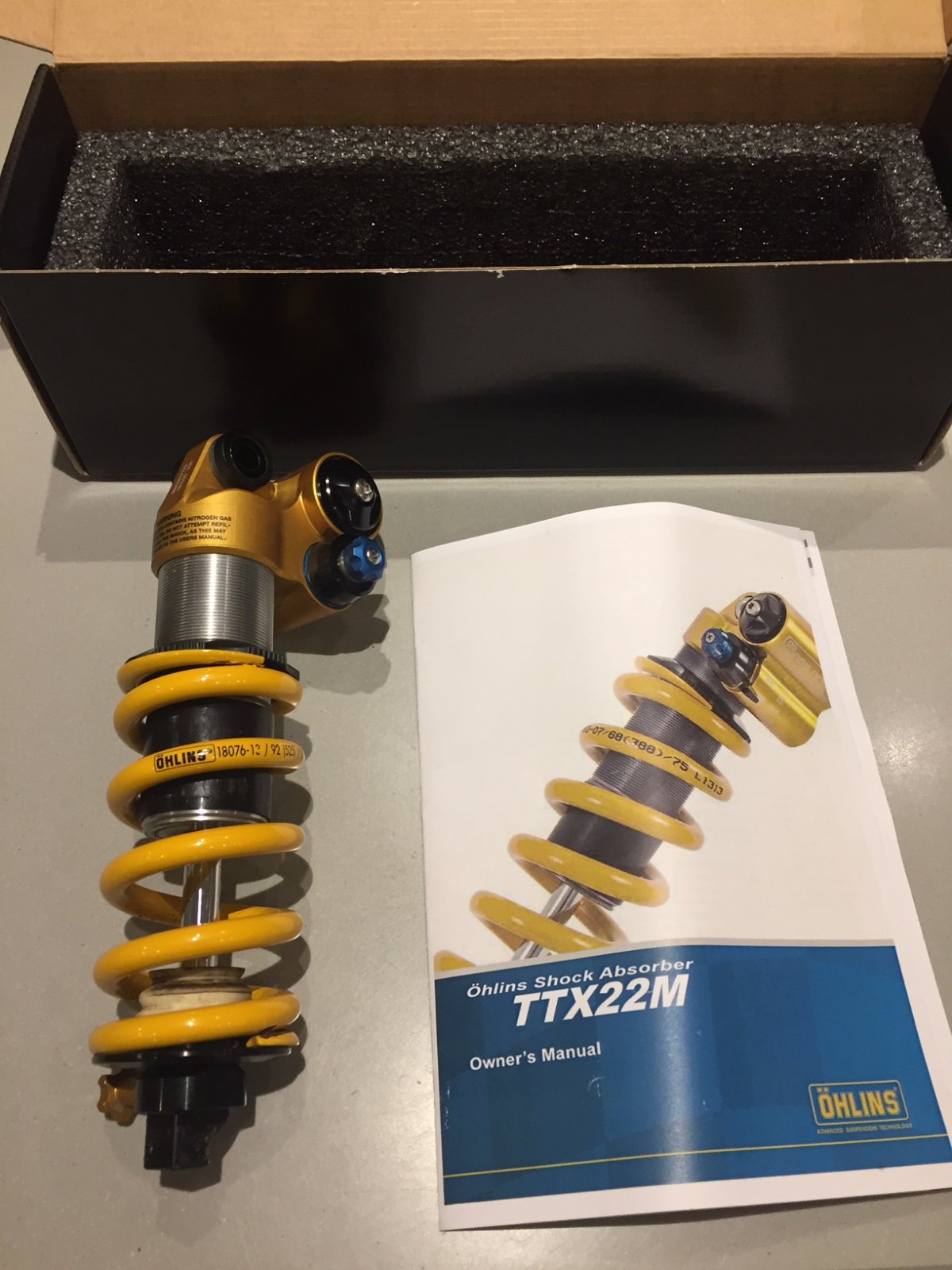 Sold - 2018 Ohlins TTX22m Shock: | EMTB Forums