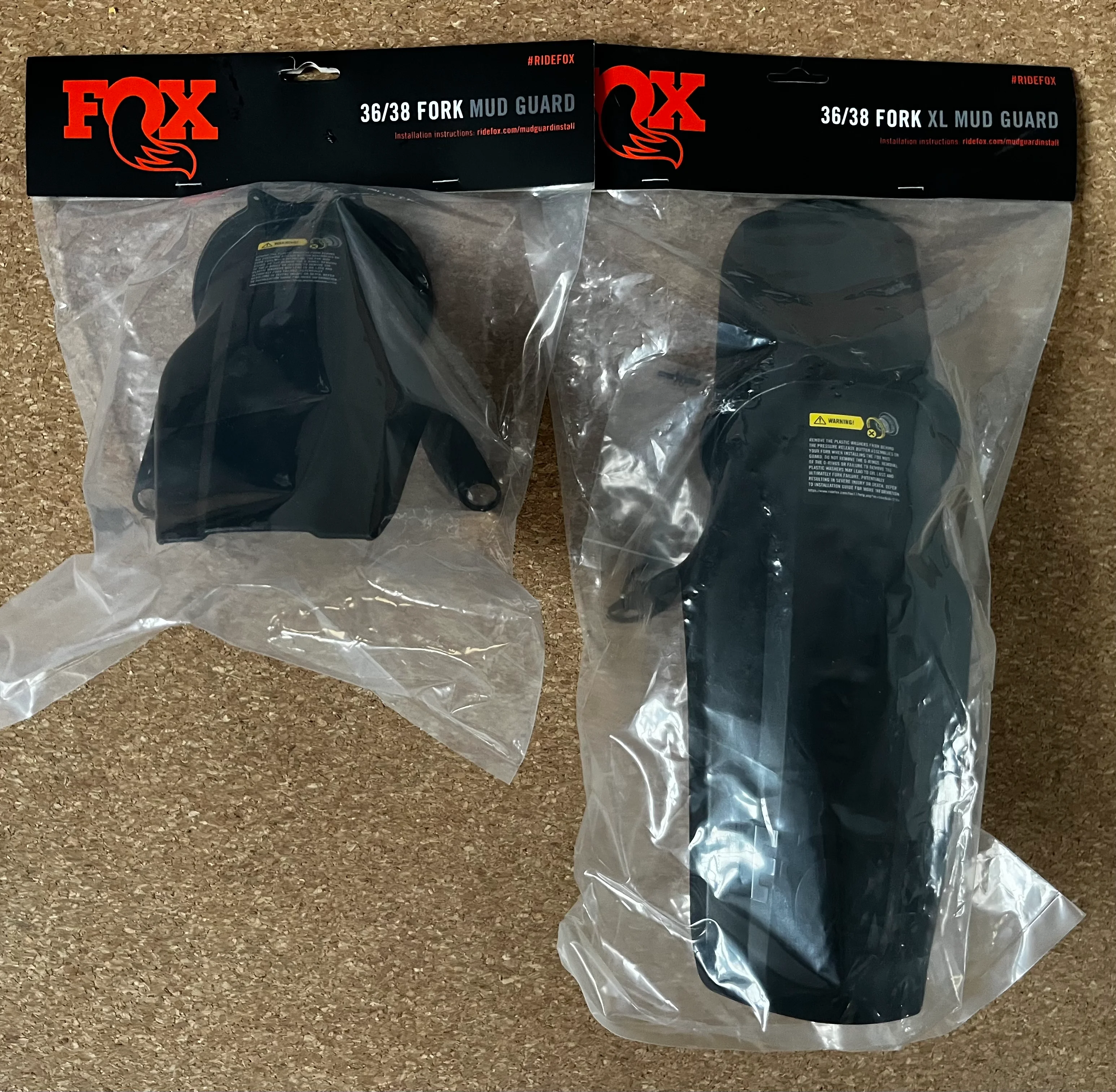 Sold - Fox 36 / 36 Long and Short Mudguards Brand New £35 Delivered ...