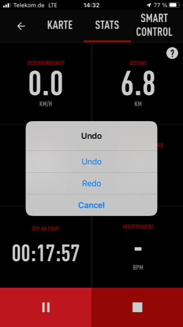 Mission Control - Mission Control App V3.1.0 - Strange Undo Message ...