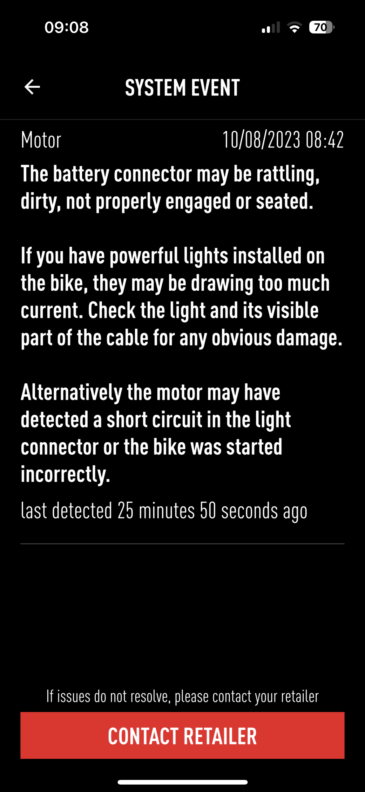 Levo Gen 3 - System Event - Battery connector | EMTB Forums