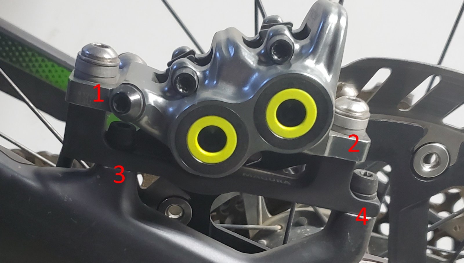 Levo Gen 2 - Turbo Levo - SRAM HS2 220mm rotor on rear, does it look ok ...