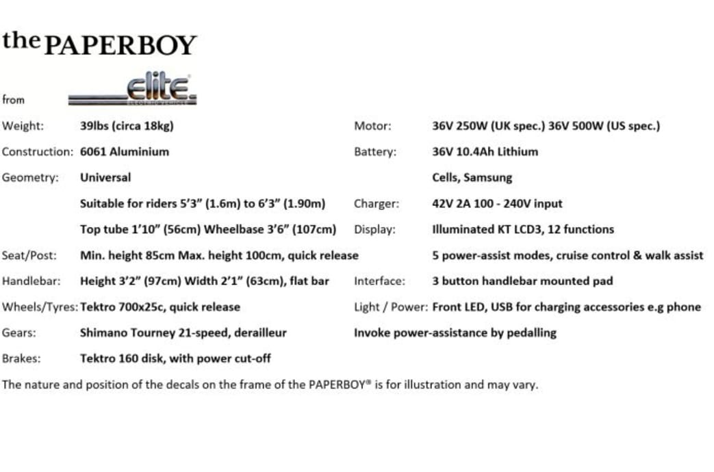 FULL PROJECT PREVIEW: the PAPERBOY® Light Hybrid eBike with Gaming ...