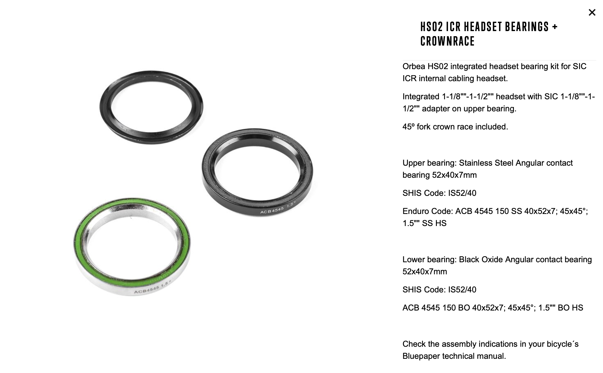 2023 Orbea Rise M20 Headset Bearing Replacement Options | EMTB Forums